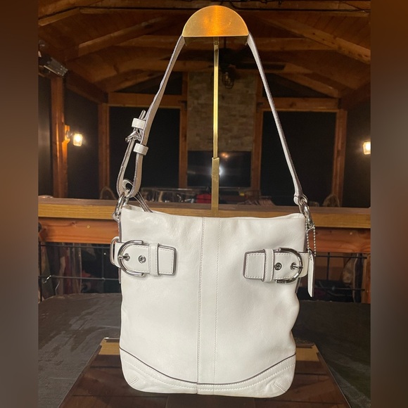 Coach | Bags | Coach Soho Slim Chalk Color Bag | Poshmark